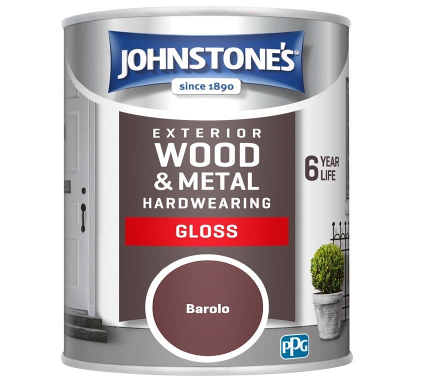 Johnstone's Exterior Hardwearing Gloss 750ml - Barolo – Status Home Care