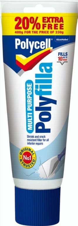 Polycell Polyfilla Multi Purpose Ready Mixed Filler - 396g Squeeze Tub – Status Home Care