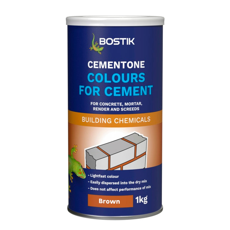 Cementone Colours For Cement - 1kg - Russet Brown – Status Home Care