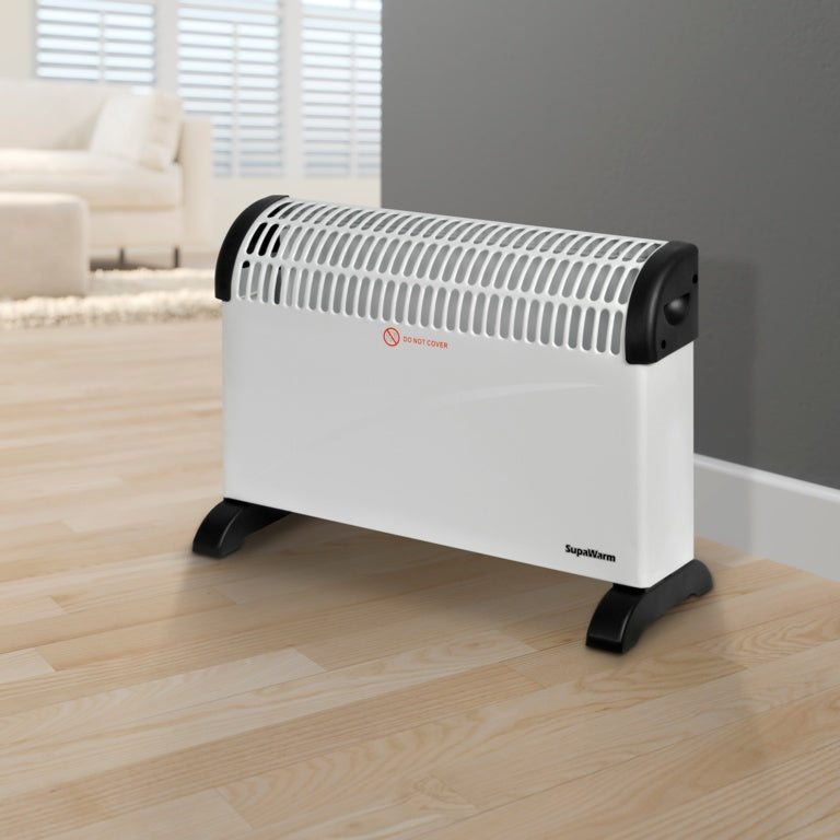 SupaWarm Convector Heater 2000w - Size: 535mm(w)x200mm(d)x385mm(h ...