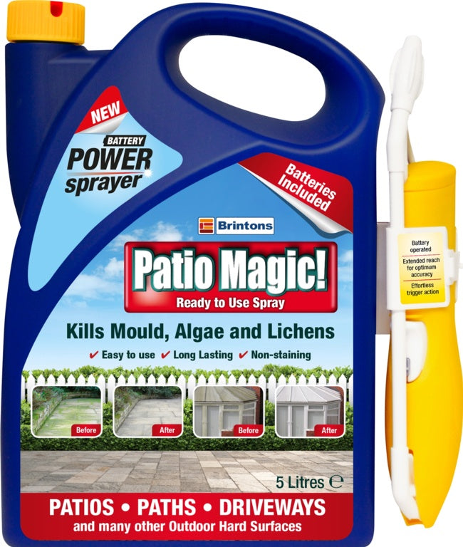 Patio Magic Patio Cleaner - Ready To Use Spray 5L – Status Home Care