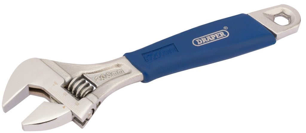 Draper Adjustable Wrench Soft Grip - 200mm – Status Home Care