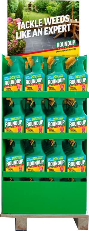 Roundup Total RTU Display Unit - 80 x 1.2L – Status Home Care