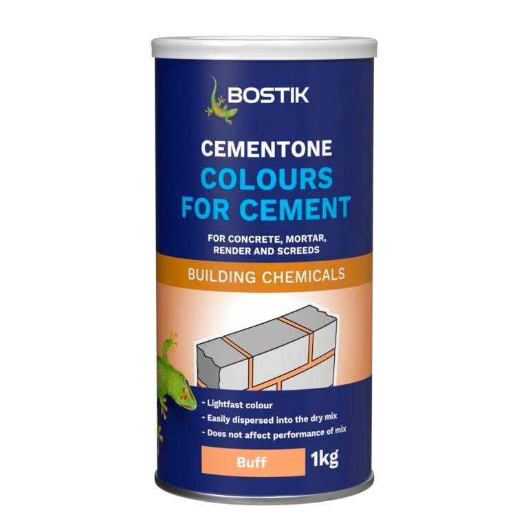 Cementone Colours For Cement - 1kg - Buff – Status Home Care