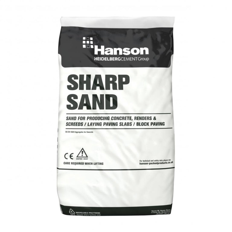 Hanson Sharp Sand - 25kg – Status Home Care