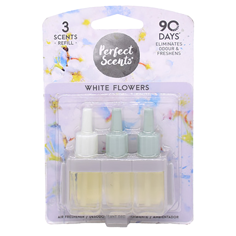 Perfect Scents 3 Scents Refill - White Flowers – Status Home Care