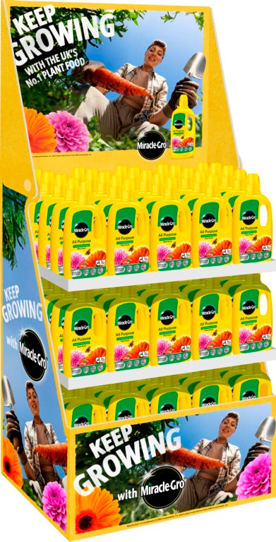 Miracle-Gro® All Purpose Concentrated Plant Food - Display Unit of 90 ...
