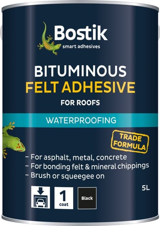 Bostik Bituminous Felt Adhesive for Roofs - 2.5L – Status Home Care
