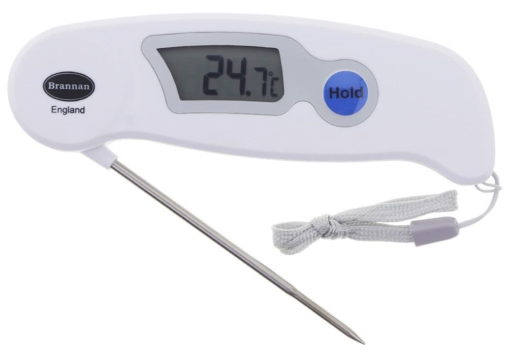 Brannan Stainless Steel Folding Probe Thermometer – Status Home Care