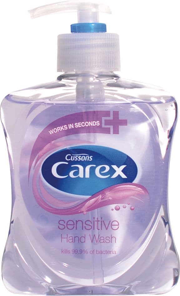 Carex Hand Wash 250ml - Sensitive – Status Home Care