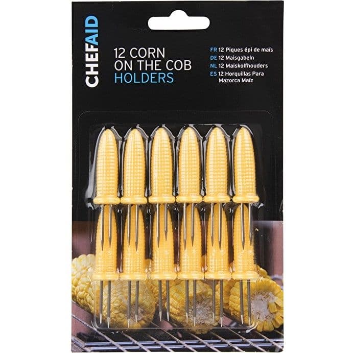 Chef Aid Corn On The Cob Forks - Pack 12 – Status Home Care