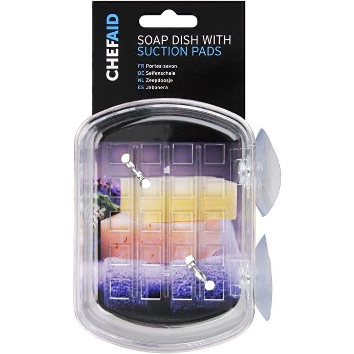 Chef Aid Soap Dish With Suction Dish – Status Home Care
