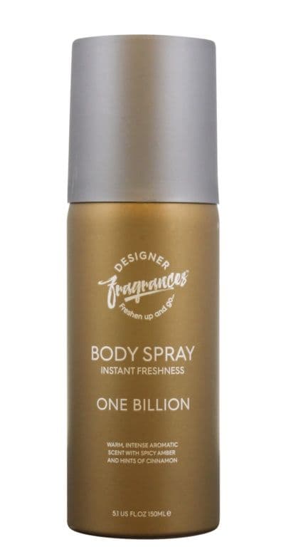 Designer Fragrances Body Spray 150ml - One Billion – Status Home Care