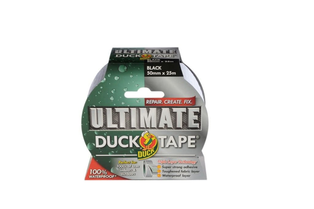 Duck Tape Ultimate Duck Tape - Black 50mm x 25m – Status Home Care