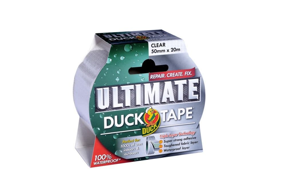 Duck Tape Ultimate Duck Tape - Clear 50mm x 20m – Status Home Care