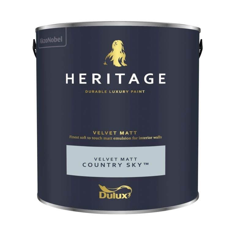 Dulux Heritage Matt 2.5L - Country Sky – Status Home Care