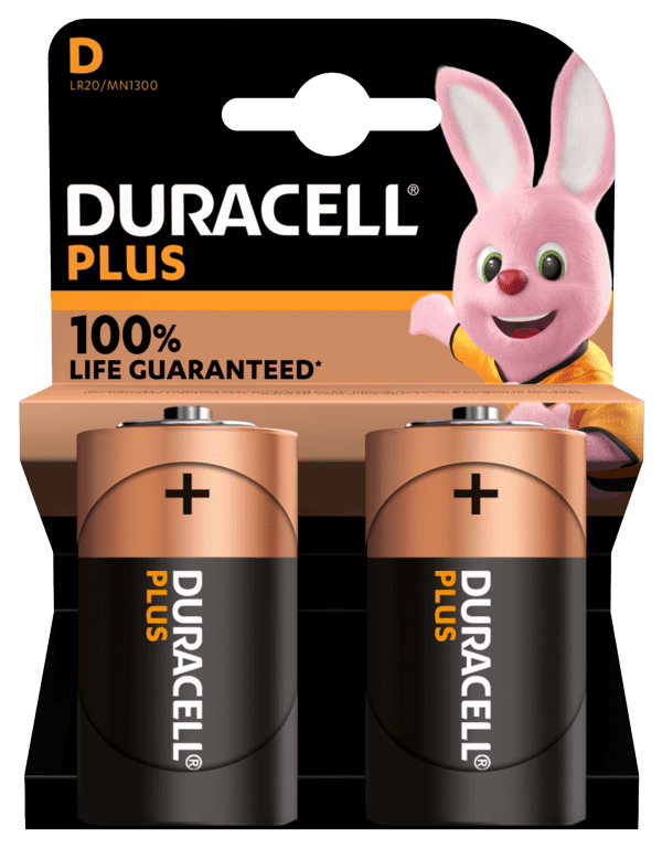 Duracell Plus Power - D Size – Status Home Care