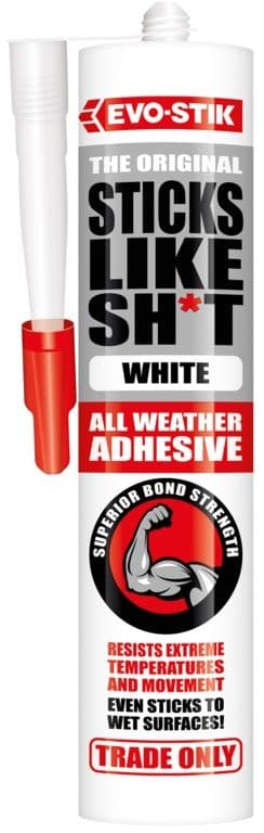 Evo-Stik Sticks Like Sh*t - 290ml White – Status Home Care