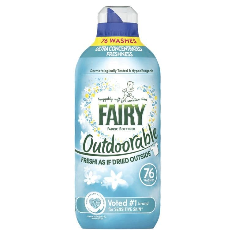 Fairy Outdoorable Non Bio - 76 Wash – Status Home Care