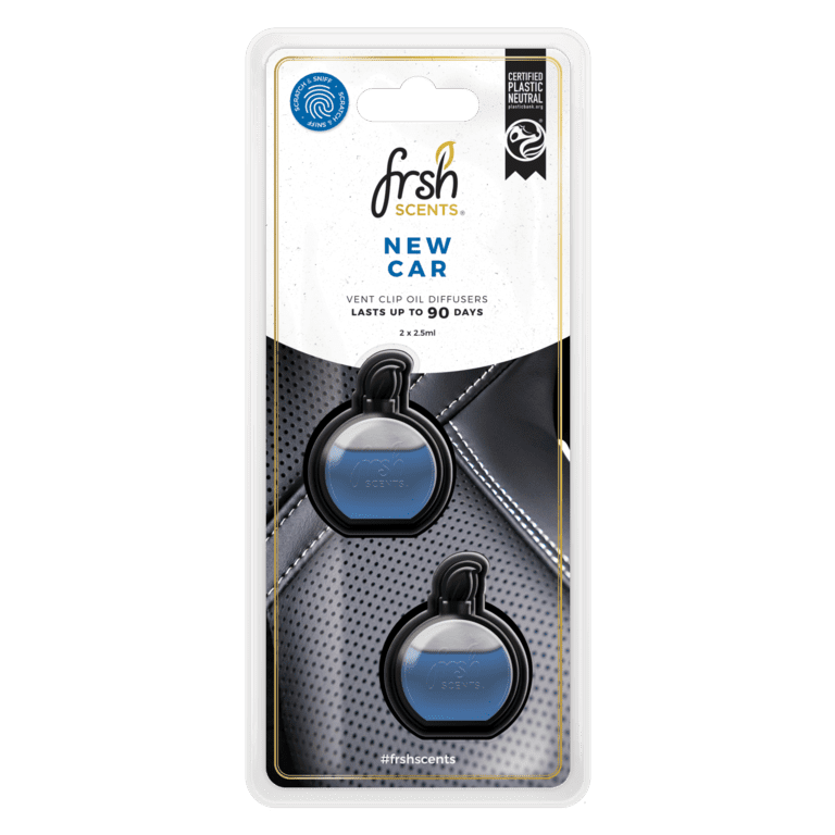 Fresh Scents Mini Diffusers Scented Oil 3ml Twin Pack - New Car ...