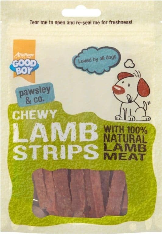 Good Boy Chewy Lamb Strips – Status Home Care