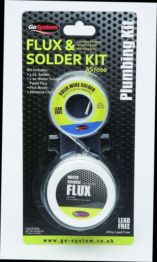 GoSystem Lead Free Solder & Flux Kit – Status Home Care