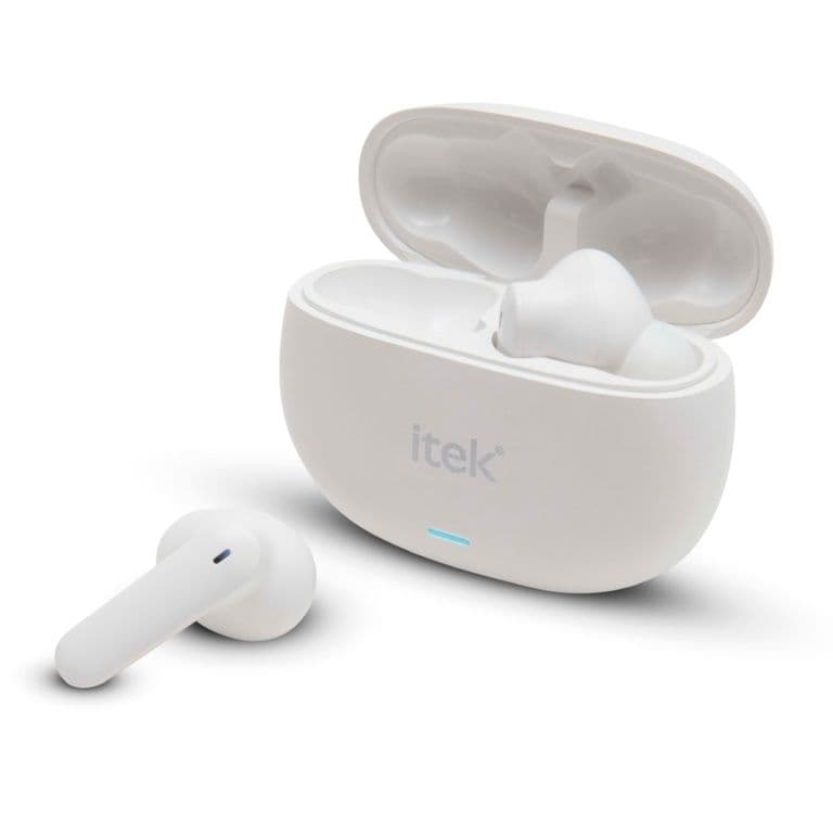 Itek TWS Earbuds & Charging Case - White – Status Home Care