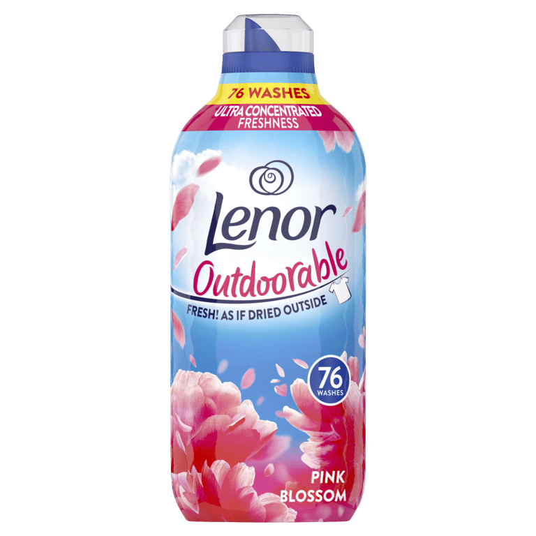 Lenor Outdoor Fabric Conditioner 76 Wash - Pink Blossom – Status Home Care