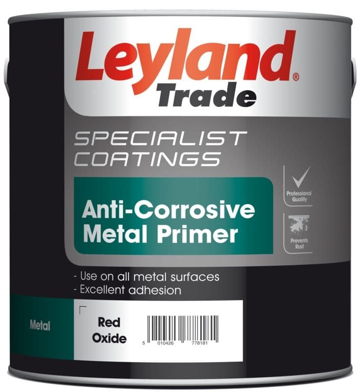 Leyland Trade Anti Corrosive Metal Primer 2.5L - Red Oxide – Status ...