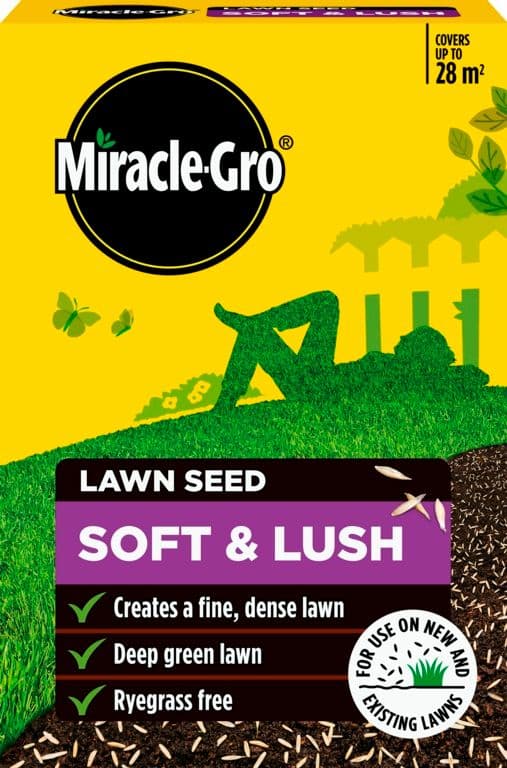 Miracle-Gro® Lawn Seed Soft & Lush - Covers Up To 28m2 – Status Home Care