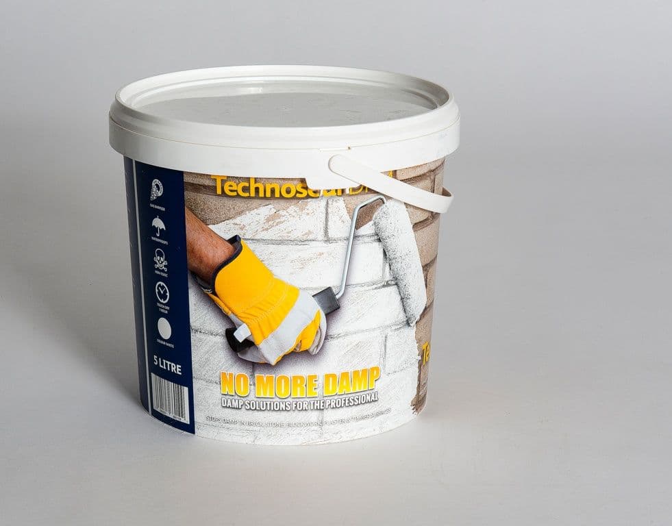 No More Damp Technoseal Damp Proofing Paint - 5L White – Status Home Care