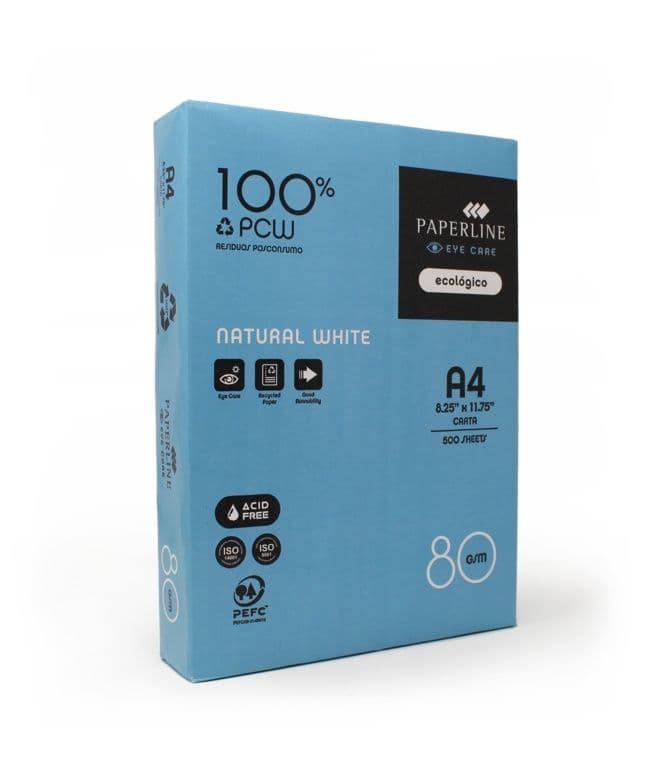 Paperline A4 Recycled Copier Paper 80gsm - Pack 500 – Status Home Care