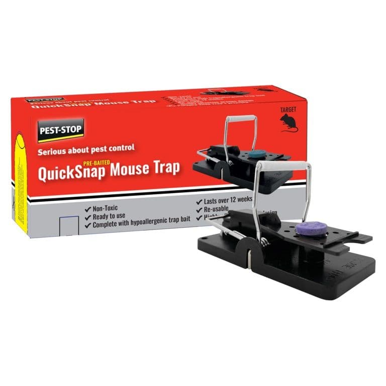 Pest-Stop Pre Bait Quick Snap Mouse Trap – Status Home Care