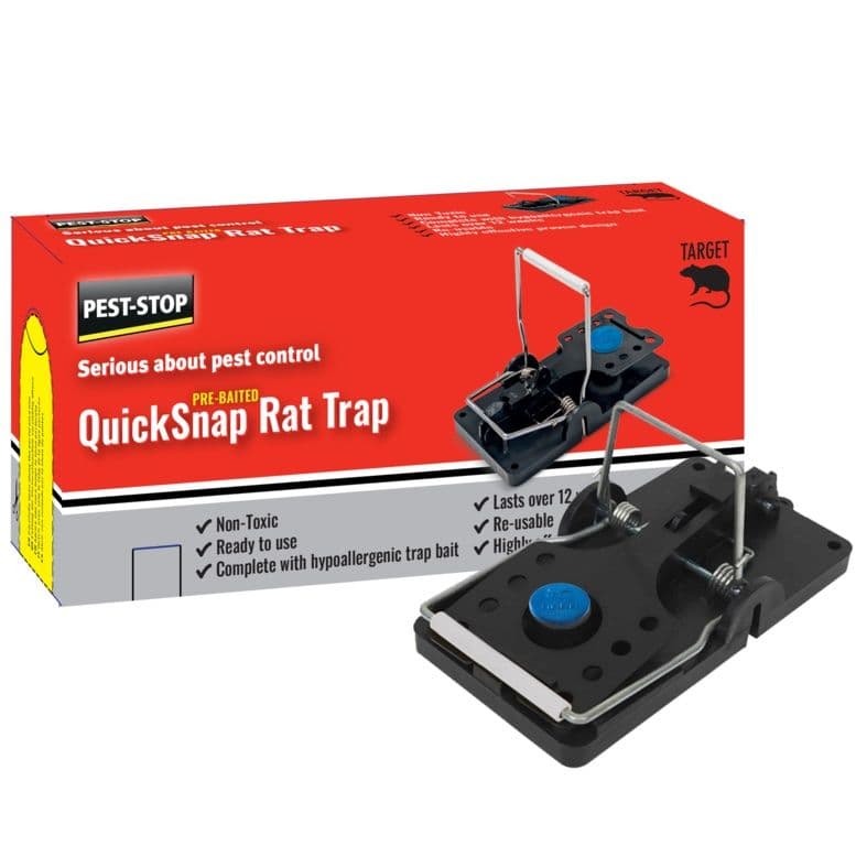 Pest-Stop Pre Bait Quick Snap Rat Trap – Status Home Care