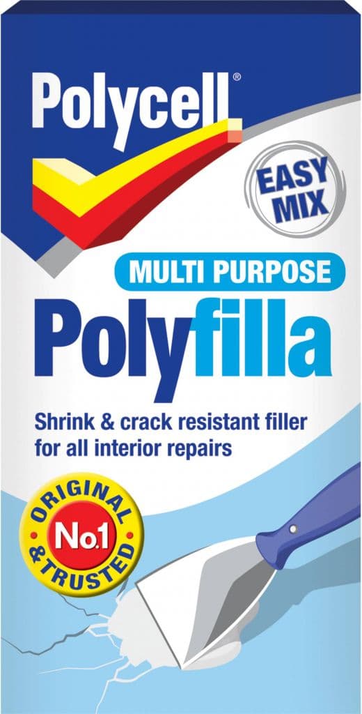 Polycell Polyfilla Multi Purpose White Powder Filler - 450g Box ...