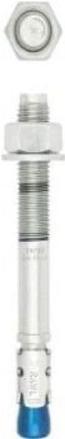 Rawlplug A4 Stainless Steel Throughbolt Option 1 - 12 x 100mm Box 50 ...