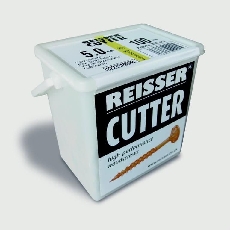 Reisser Cutter High Performance Woodscrew - 5.0 x 90mm 300 Piece Tub ...
