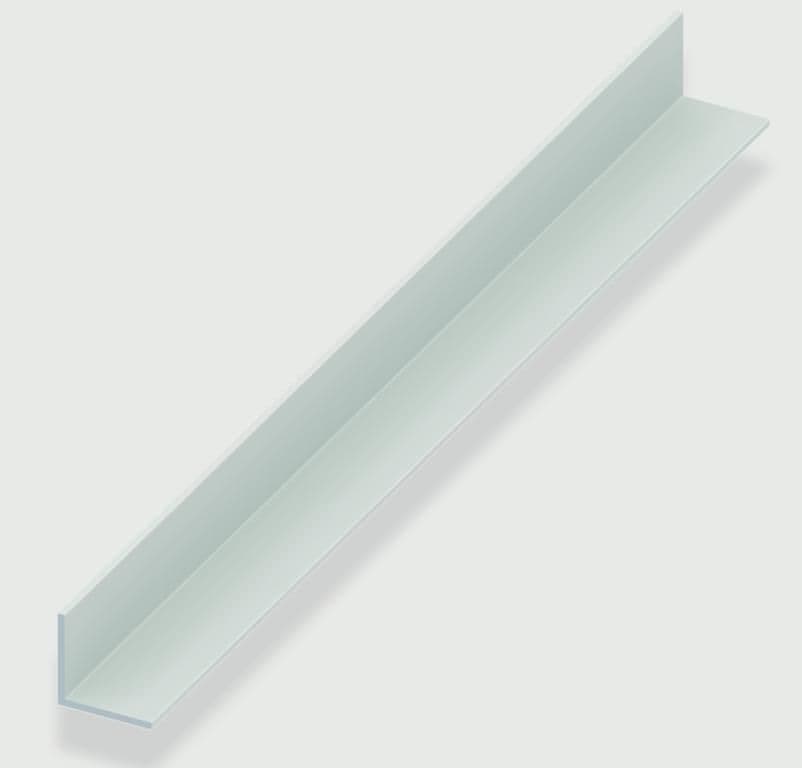 Rothley Angle Equal Sided - White Plastic - 20mm x 20mm x 1.5mm x 2m ...