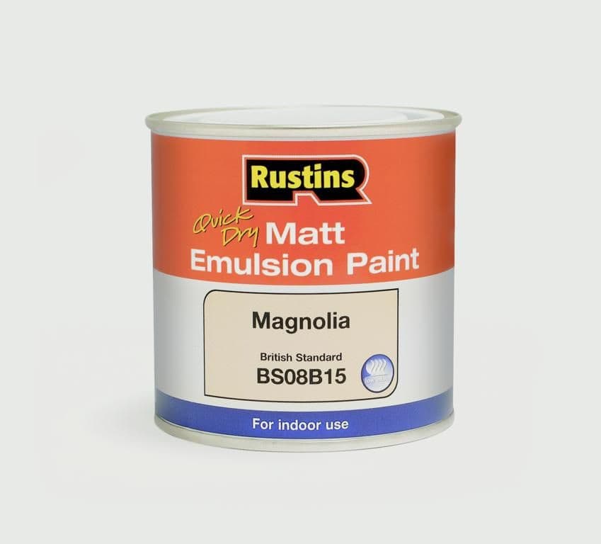 Rustins Matt Emulsion 500ml - Magnolia – Status Home Care