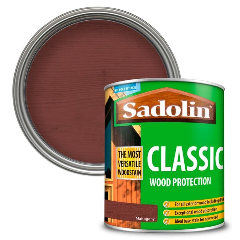 Sadolin Classic Wood Protection - 1L Mahogany – Status Home Care