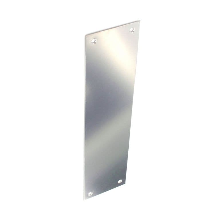 Securit Chrome Finger Plate - 280mm – Status Home Care