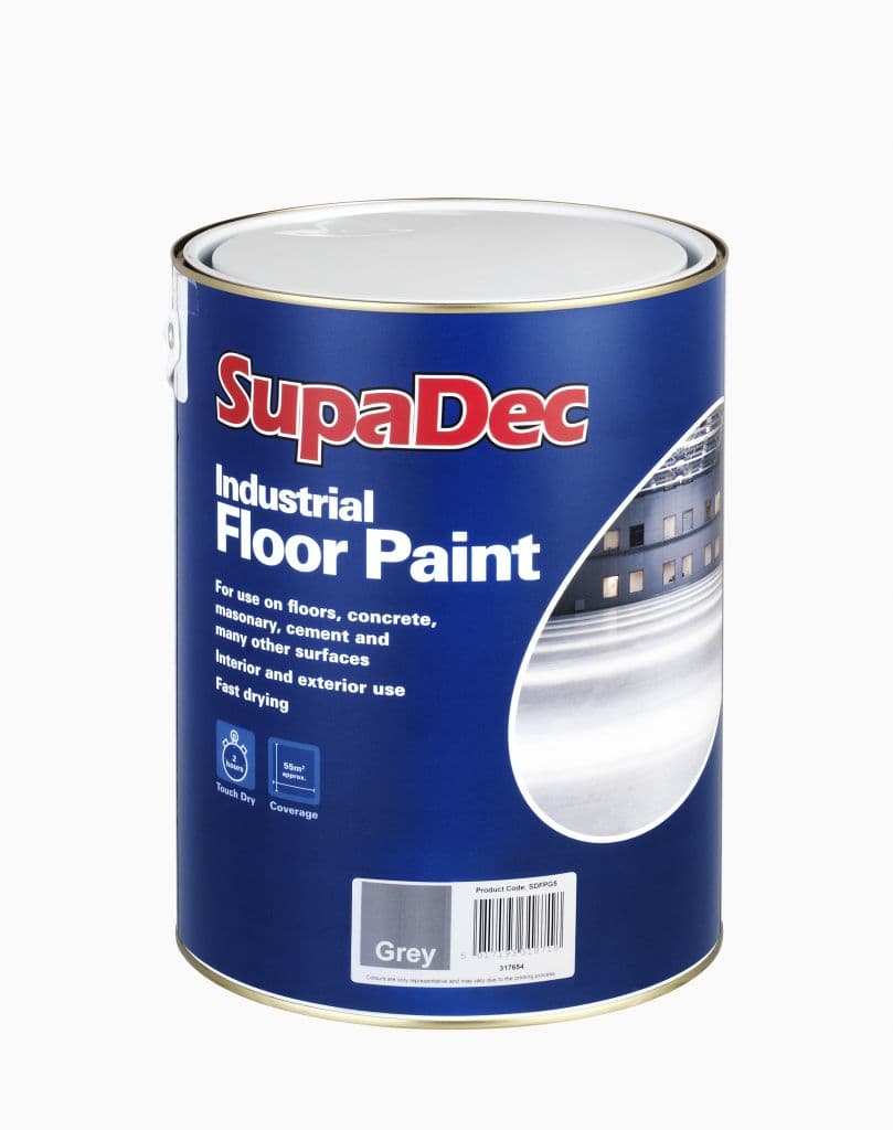 SupaDec Industrial Floor Paint 5L - Slate Grey – Status Home Care