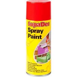 SupaDec Spray Paint - 400ml Orange – Status Home Care