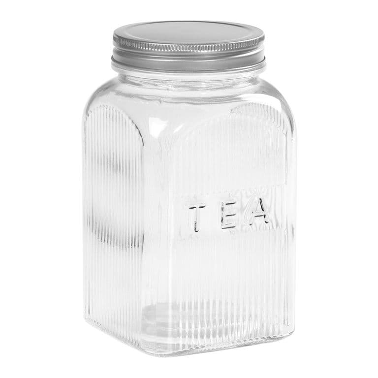 Tala Glass Jar With Screw Top Lid - Tea 1250ml – Status Home Care