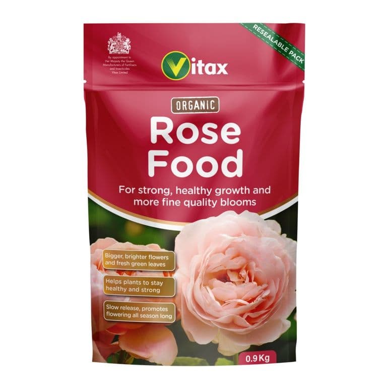 Vitax Organic Rose Food Pouch - 0.9kg – Status Home Care